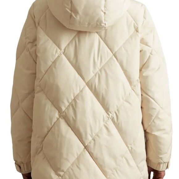 Reiss | Jackets & Coats | Reiss Thea Diamond Quilted Puffer Parka In ...
